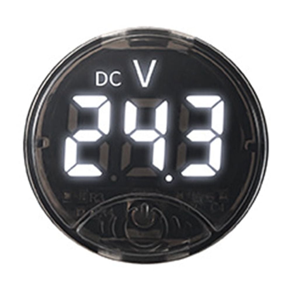 7-120VDC 0-120VDC Touching Control Voltage Meter with Low Voltage Alarm ...