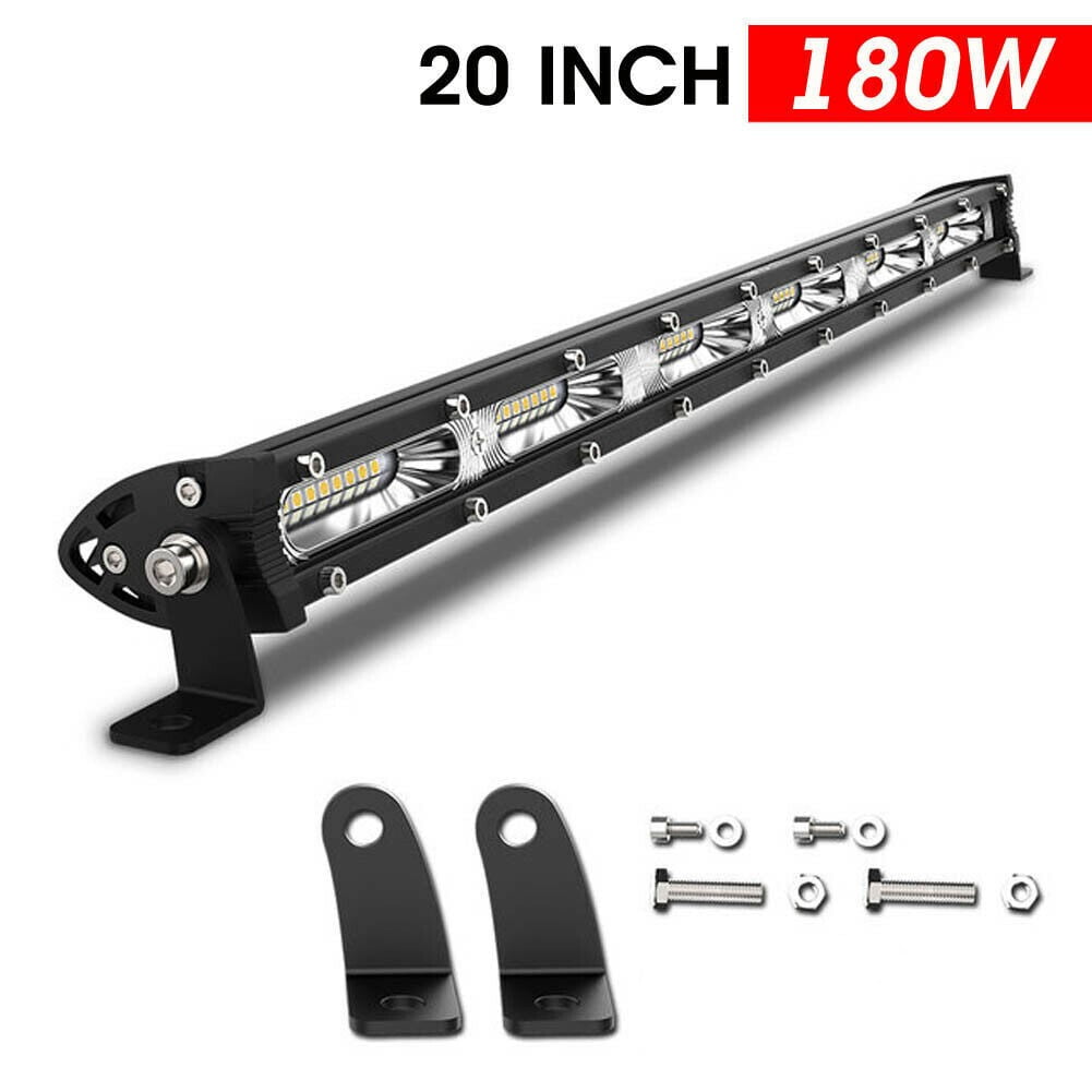 7 13 20 inch LED Car Ligh Bar Offroad Spot Flood LED Light Shockproof ...