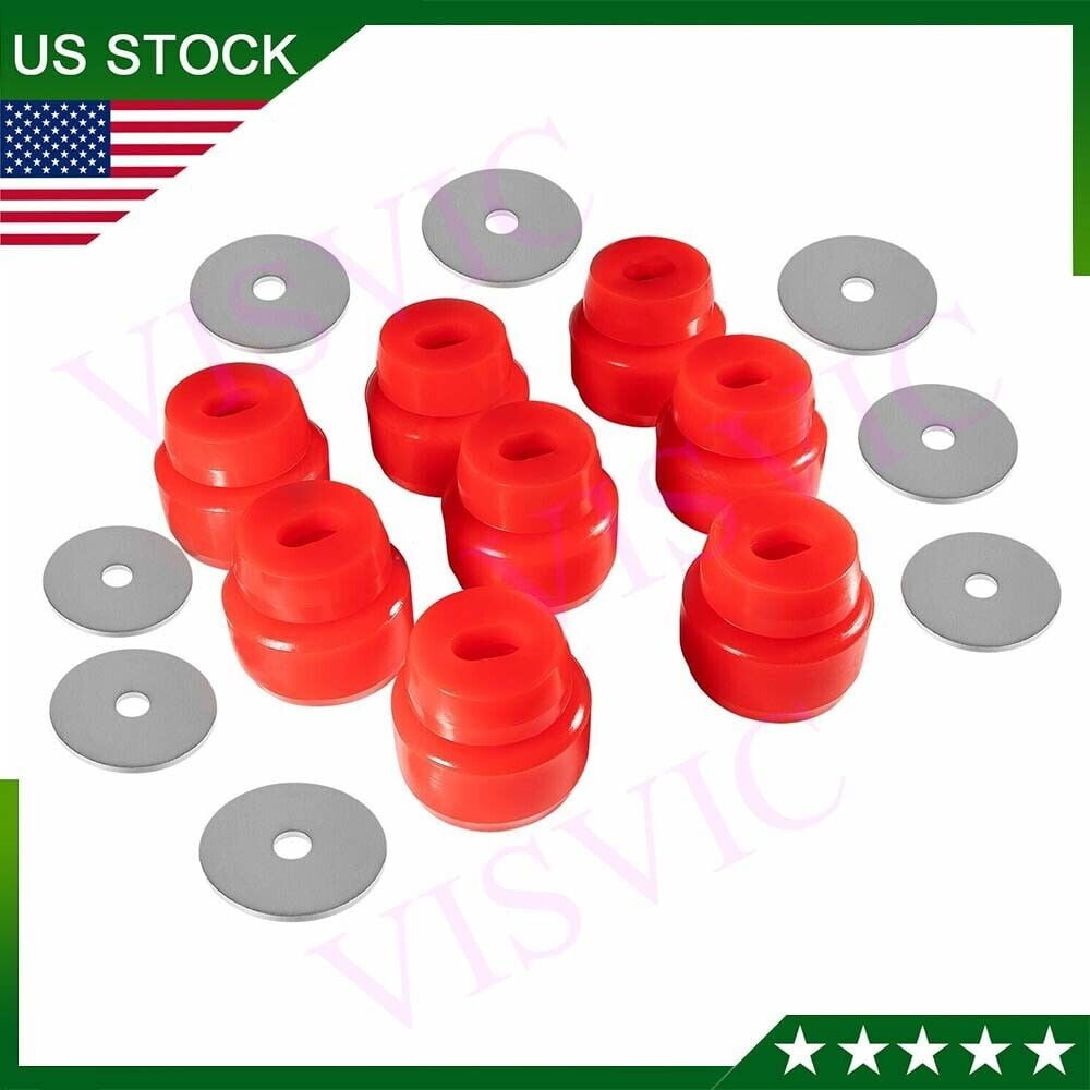 7-141 Body Cab Mount Bushing Kit for 99-14 Chevy Silverado GMC Sierra ...
