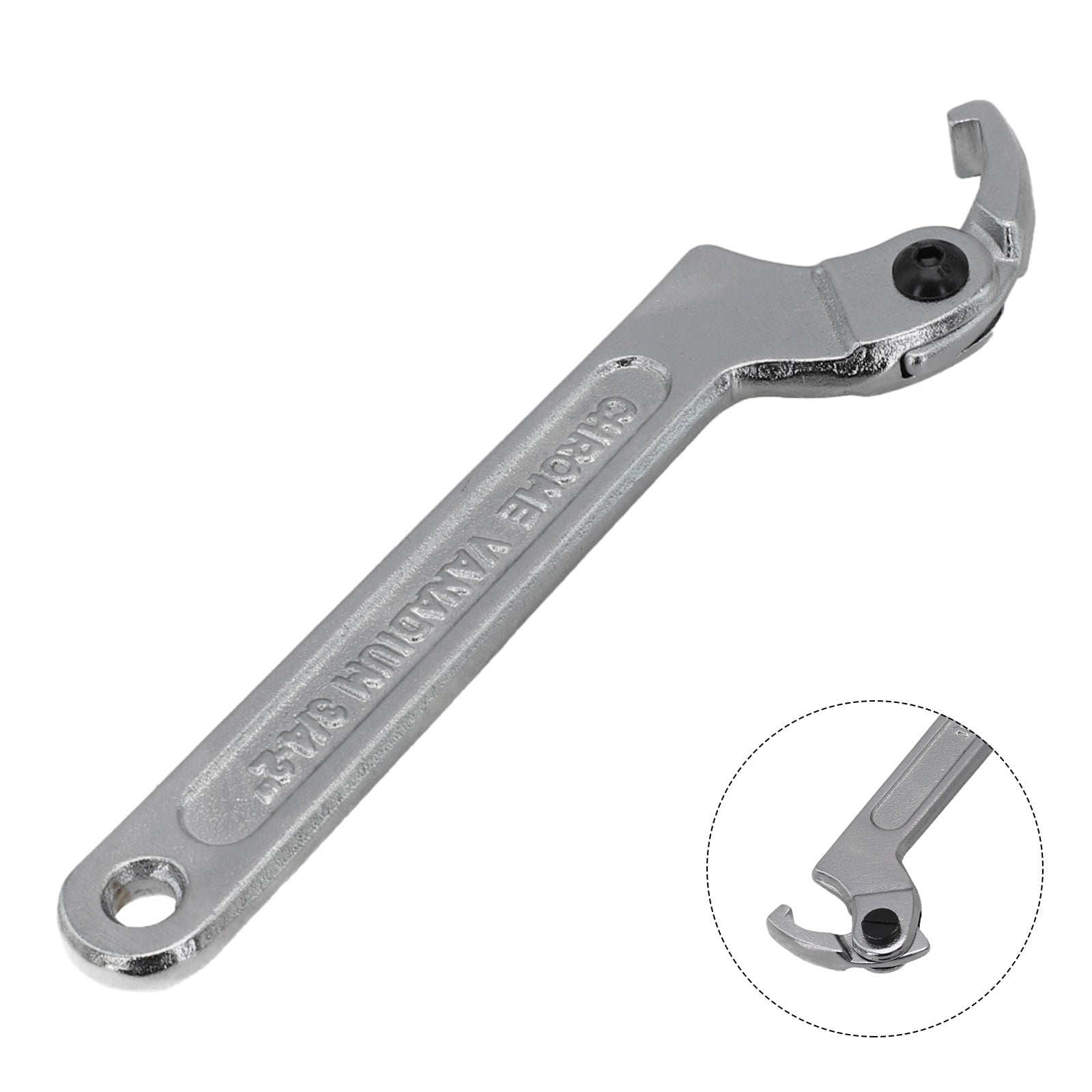 7-15Inch Wrench Adjustable Hook Spanner Screw Nuts Driver Automobile ...
