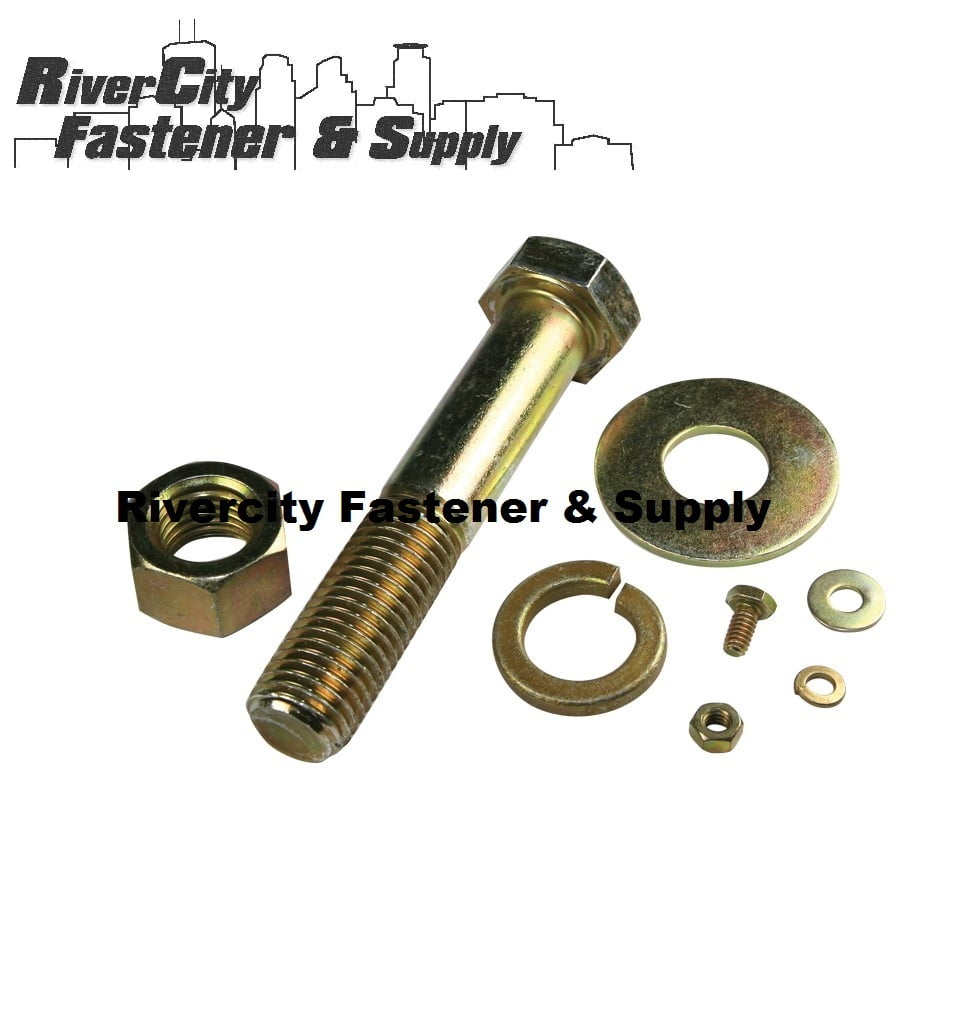 7/16-14x1, 1-1/2, 2, 2-1/2, 3" Grade 8 Bolts / Hex Head Cap Screws ...