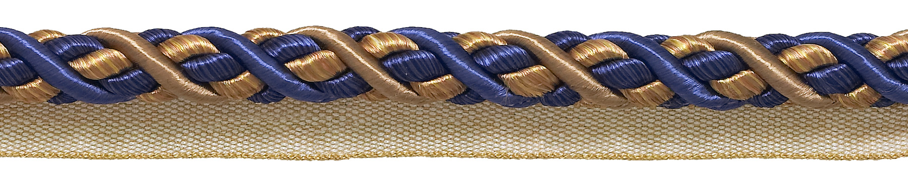 7/16" (1cm) Large Shiny Decorative Decorative Twisted Rope Cord with ...