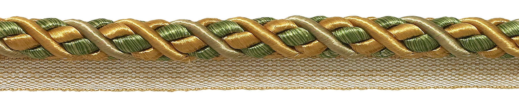 7/16" (1cm) Large Shiny Decorative Decorative Twisted Rope Cord with ...