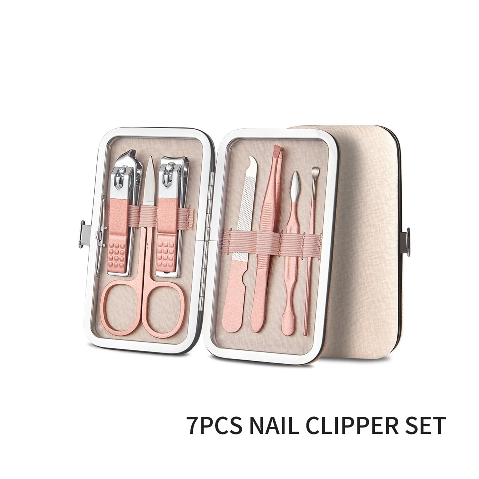7/16/28pcs Nail Clippers Set Professional Manicure Set Stainless Steel ...