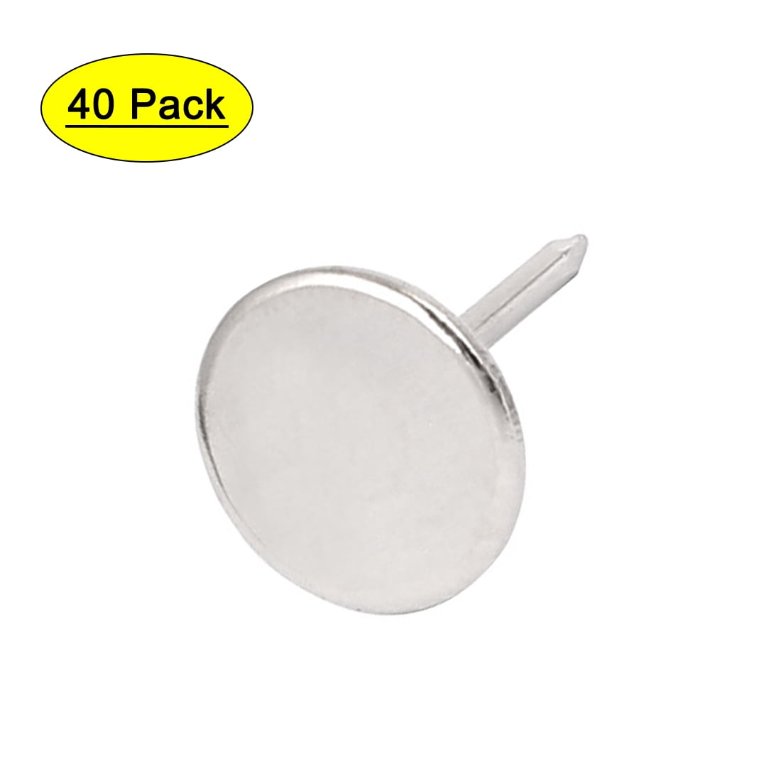 7/16" Dia Metal Upholstery Tack Nail Decorative Thumbtack Pushpin ...