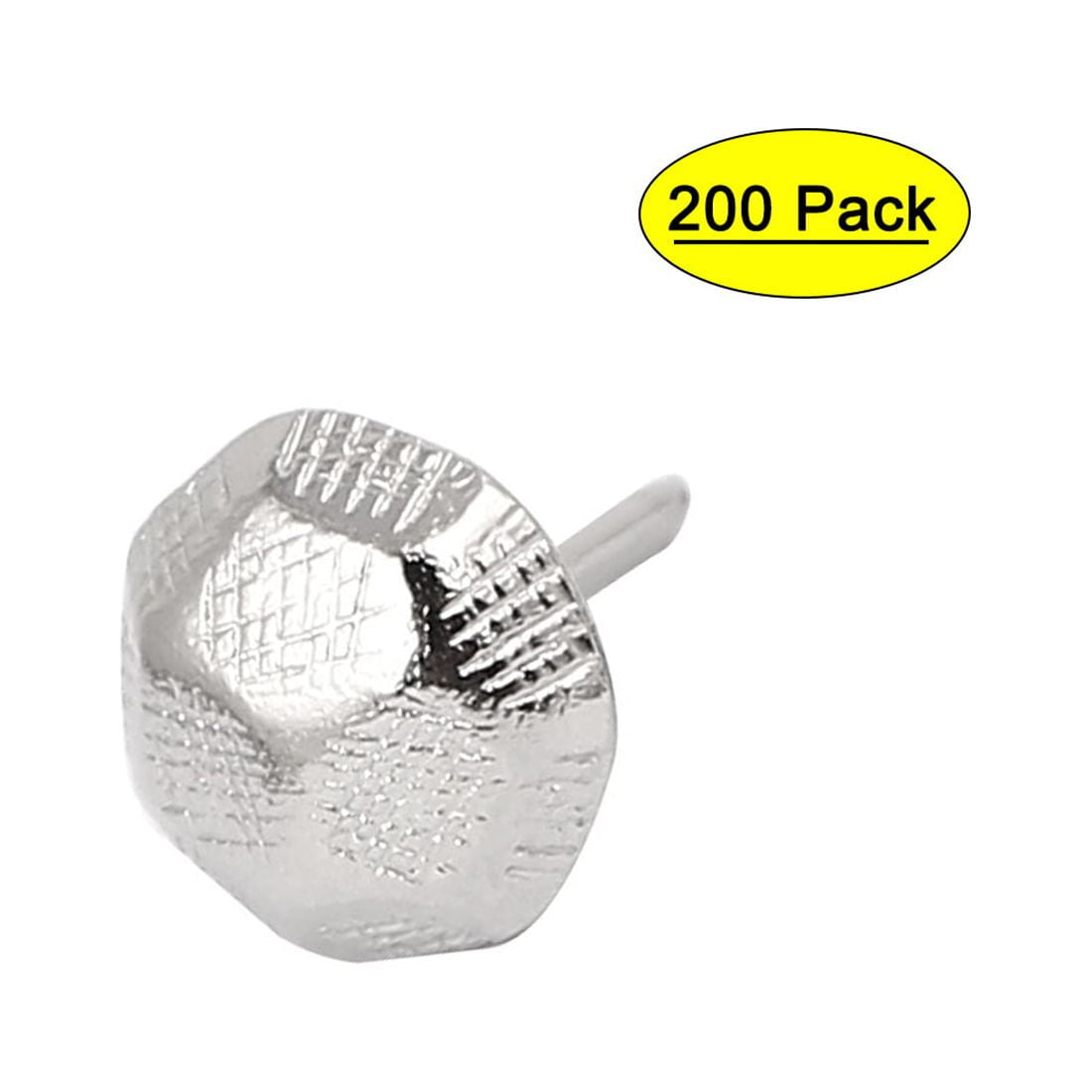 7/16" Dia Stainless Steel Thumbtack Upholstery Decorative Tack Nail ...