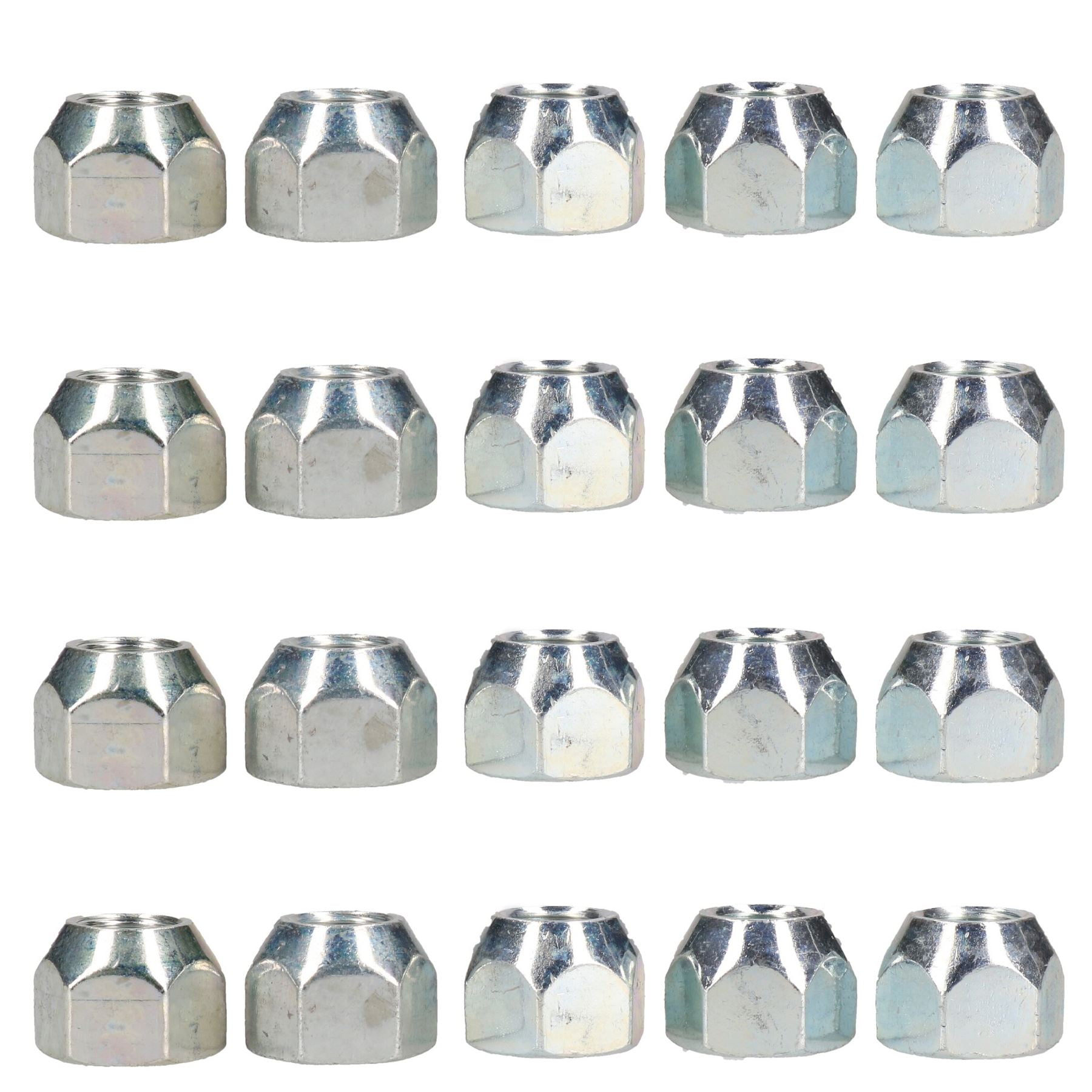 7/16" UNF Conical Wheel Nuts Pack of 20 for Trailer Caravan Suspension ...