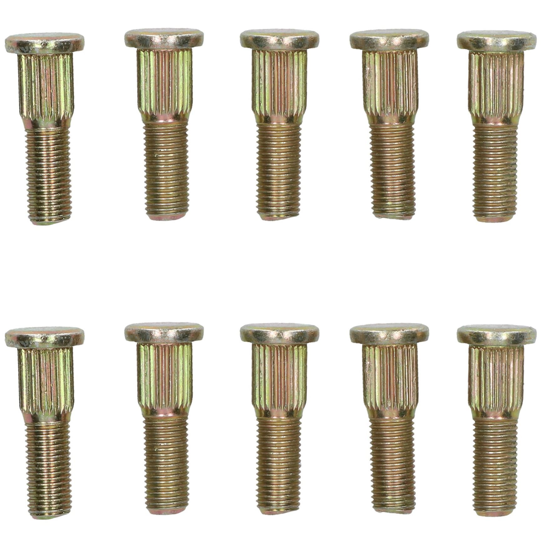 7/16" UNF Replacement Wheel Studs for Trailer Suspension Hubs Hub Pack of 10 - Walmart.com