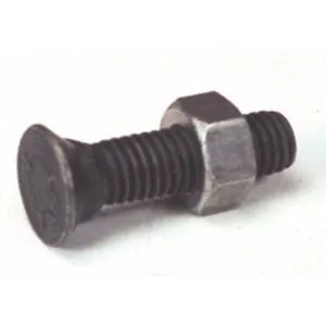 7/16" X 2" Quantity (5) Grade 5 Cultivator Harrow Teeth Plow Bolt & Nut ...