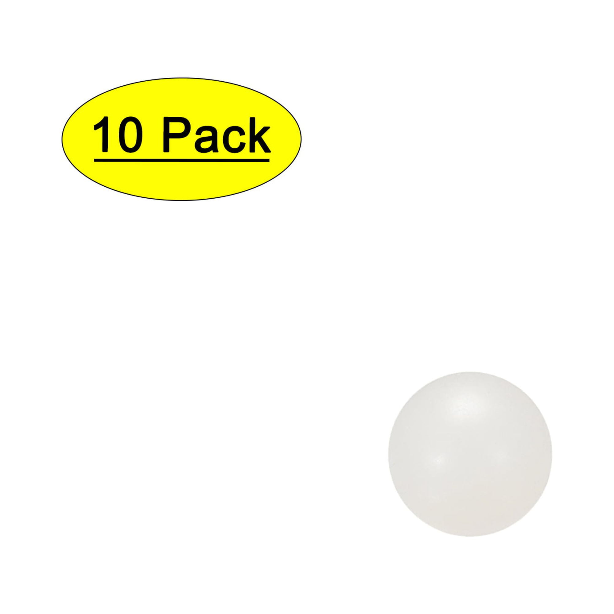 7/16-inch PA Nylon Solid Plastic Balls Precision Bearing Ball 10 Pack ...