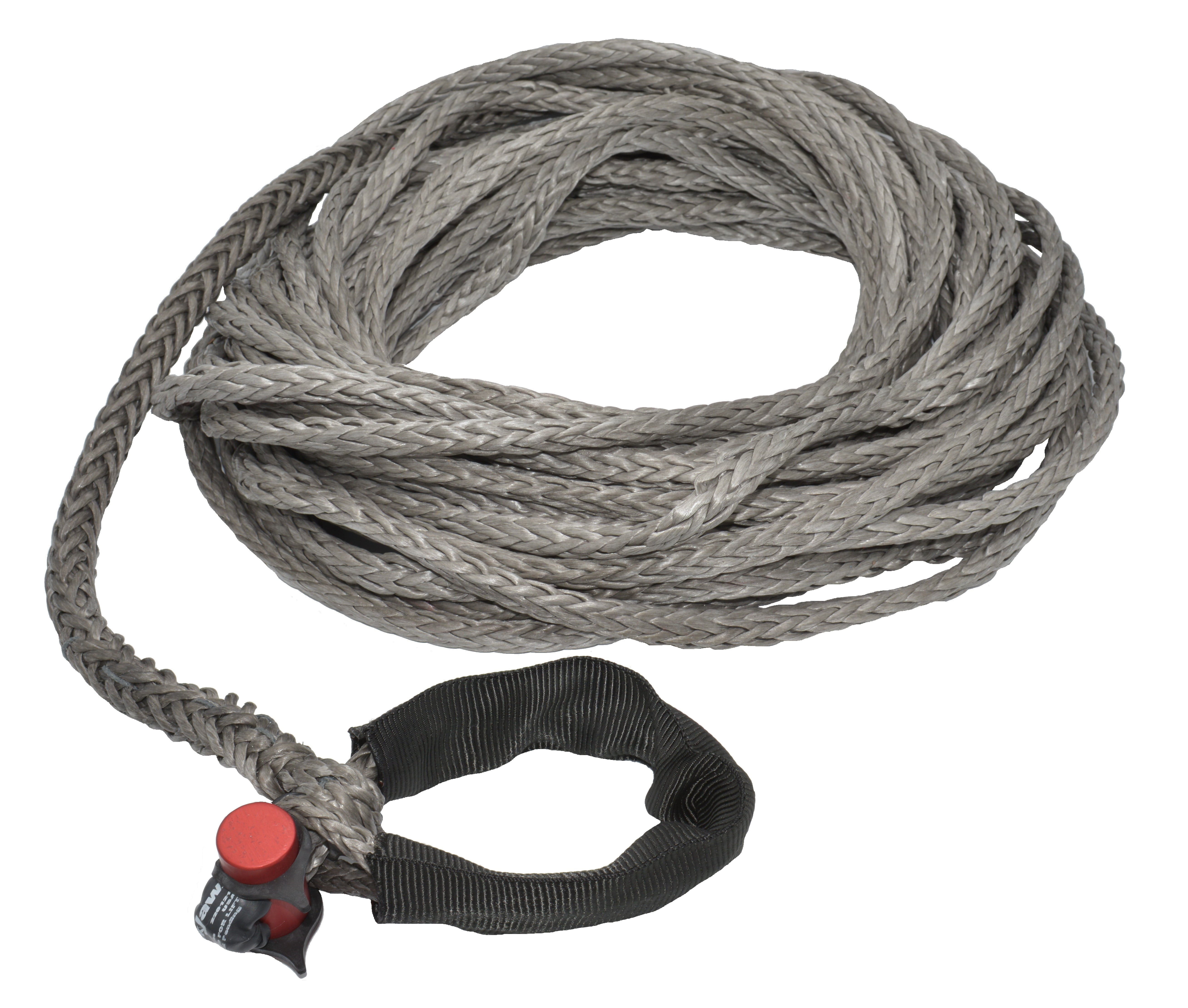 7/16" x 75' LockJaw Synthetic Winch Line Extension w/ Integrated ...