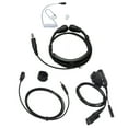71mm Throat Mic Headset Telescopic Noise Canceling Throat Vibration