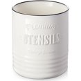 7.2″ Extra Large Kitchen Utensil Holder, Farmhouse Utensil Holder for ...