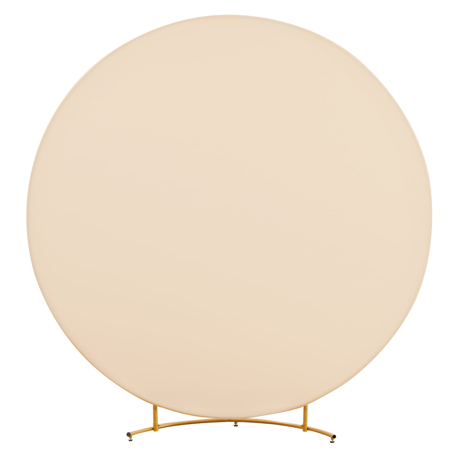 7.2 FT Round Backdrop Cover,Circle Stand Spandex Arch Backdrop Covers ...