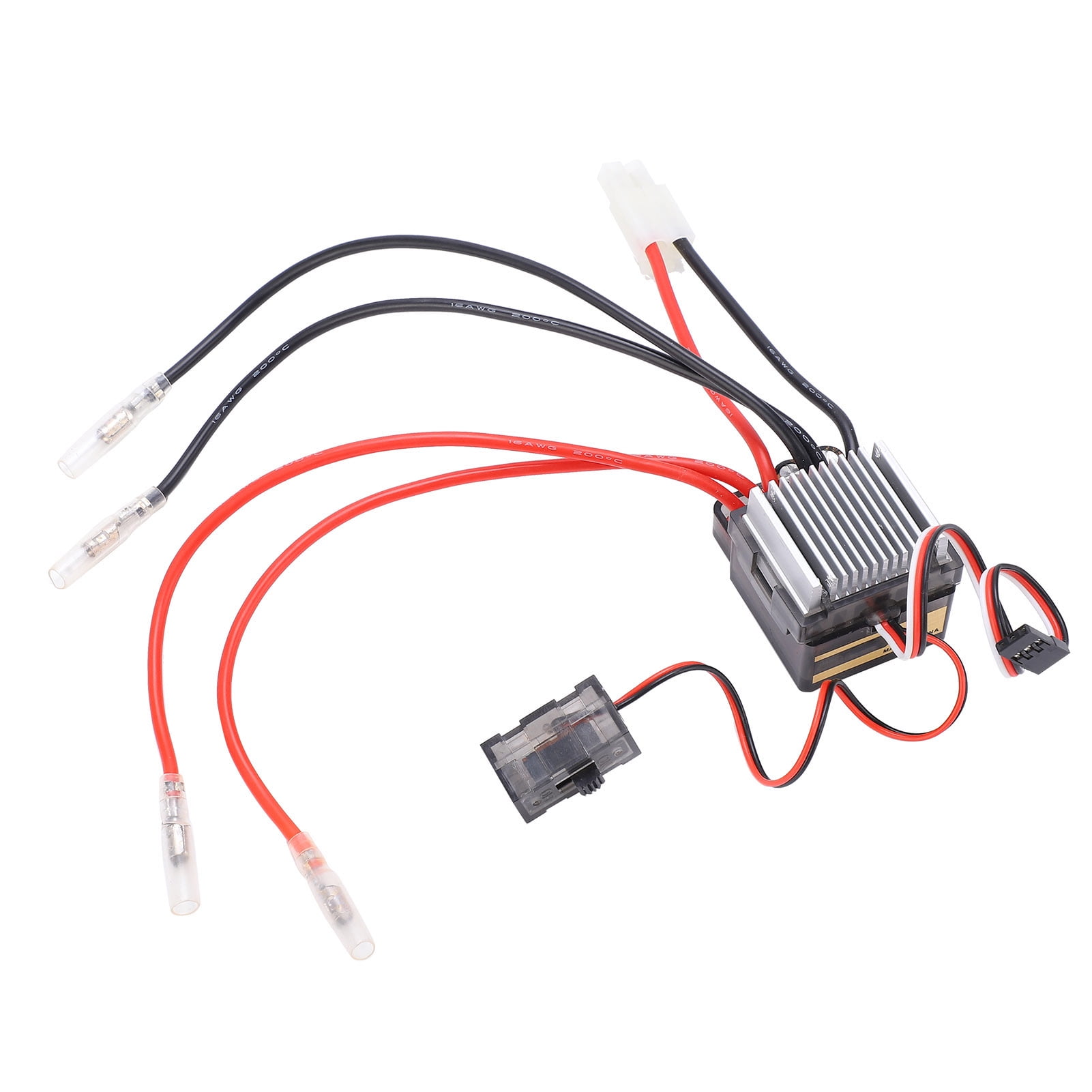 7.216V 320A TwoWay Brush ESC for Vehicle Ship Model Support 3S Lithium ...