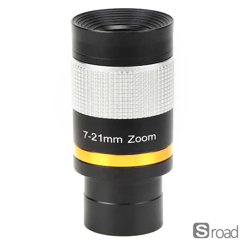 7-21mm Continuous Zoom Eyepiece For Telescopes, 1.25 Inch Fully Multi ...