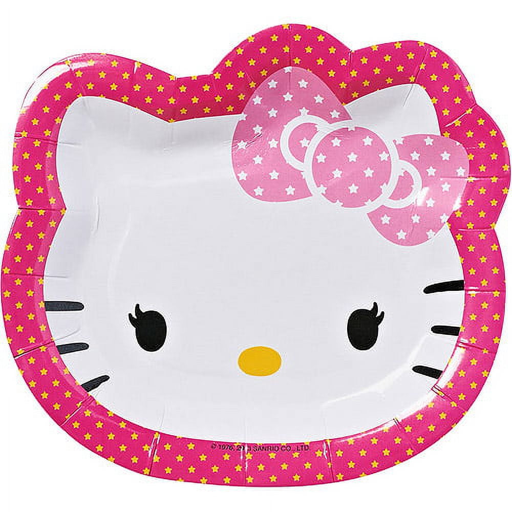 Hello Kitty Birthday Plates