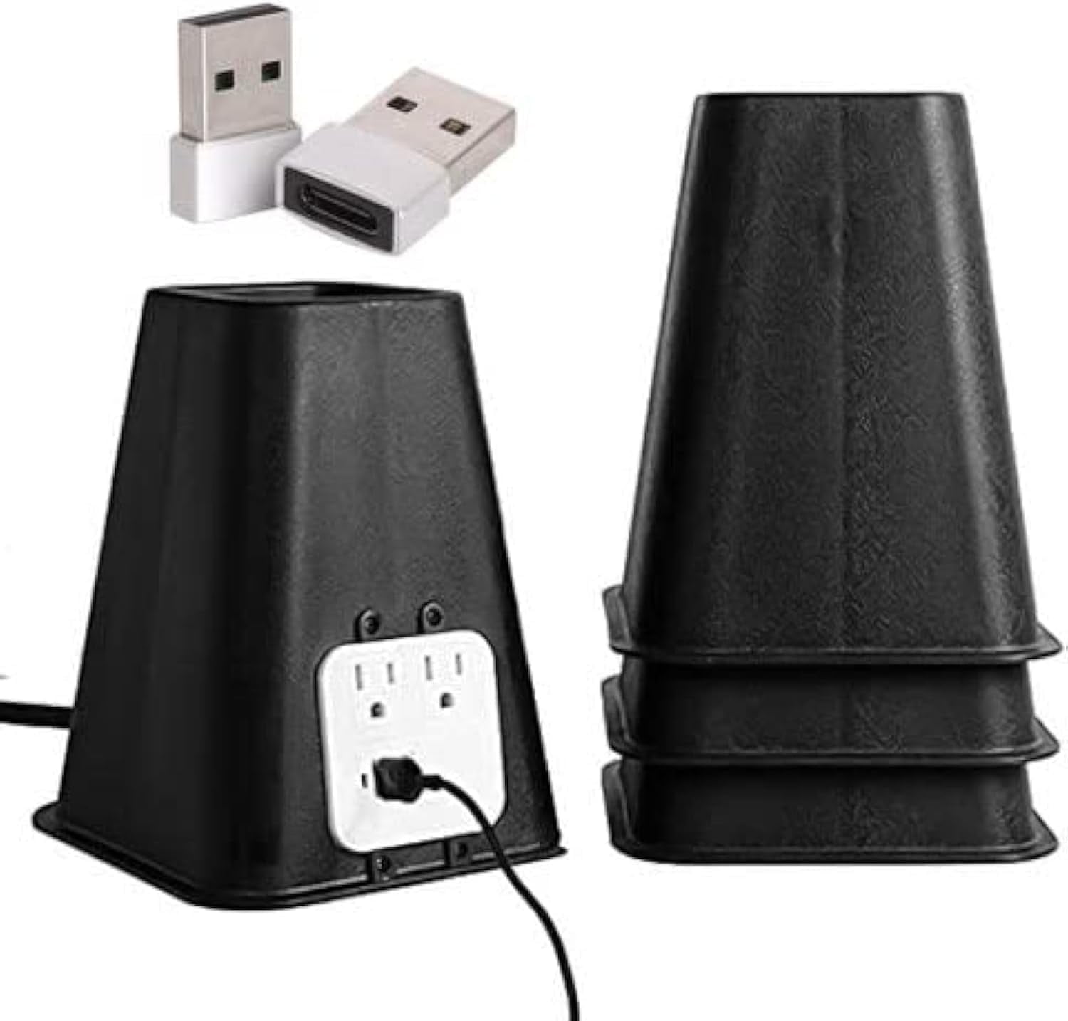 7.25 Inch Bed Riser - Furniture Lifts for Dorm, Tables, Chairs, Sofa ...