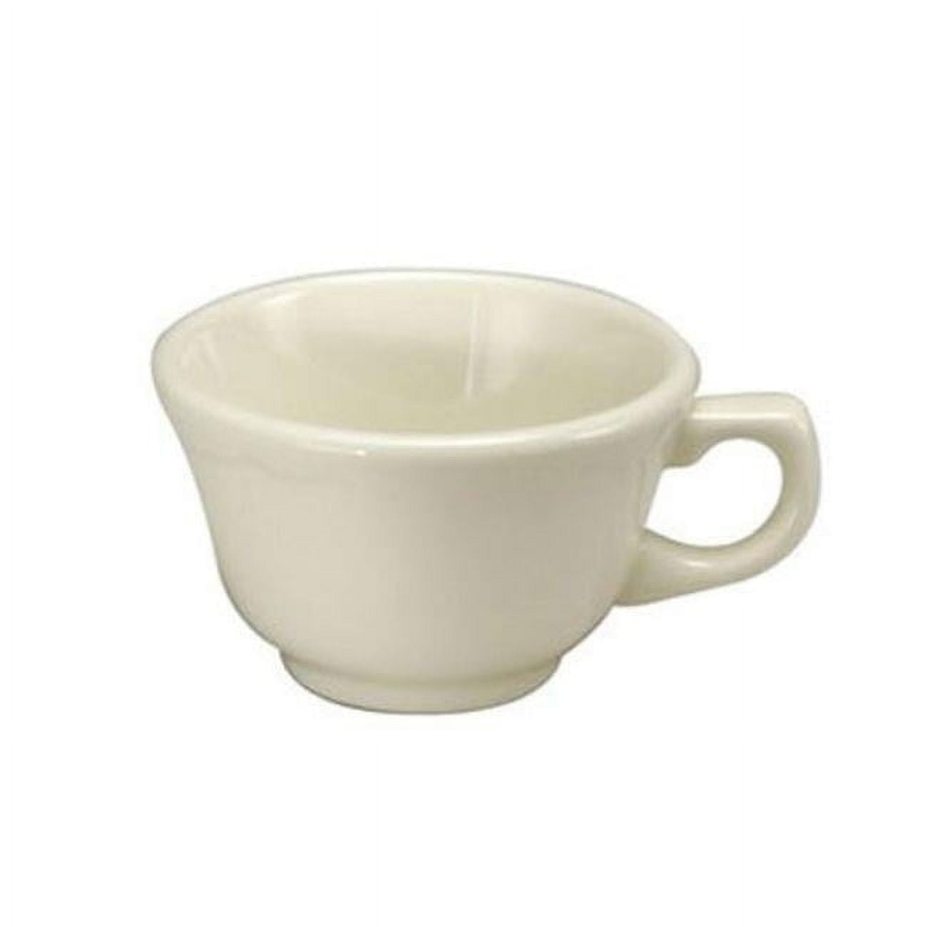 7.25 oz Cream White Scalloped Edge Cup - Walmart.com