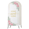 7.2FT Arch Backdrop Covers, Sweet HOME Wedding Arch Cover Stretchy ...