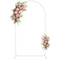 7.2FT Metal Arch Backdrop Stand Wedding Balloon Background - Walmart.com