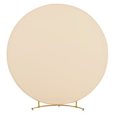 Wedding Arch Cover 7.2FT Arch Backdrop Cover Round Top Arch Cover ...