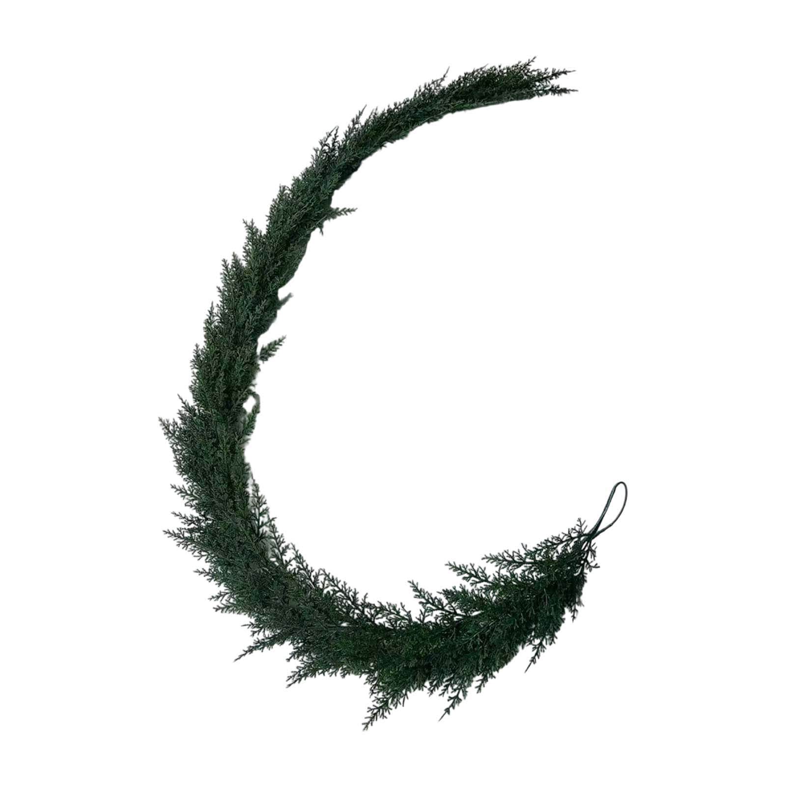 7.2Ft Artificial Simulation Needle Christmas Garland, Real Touch ...