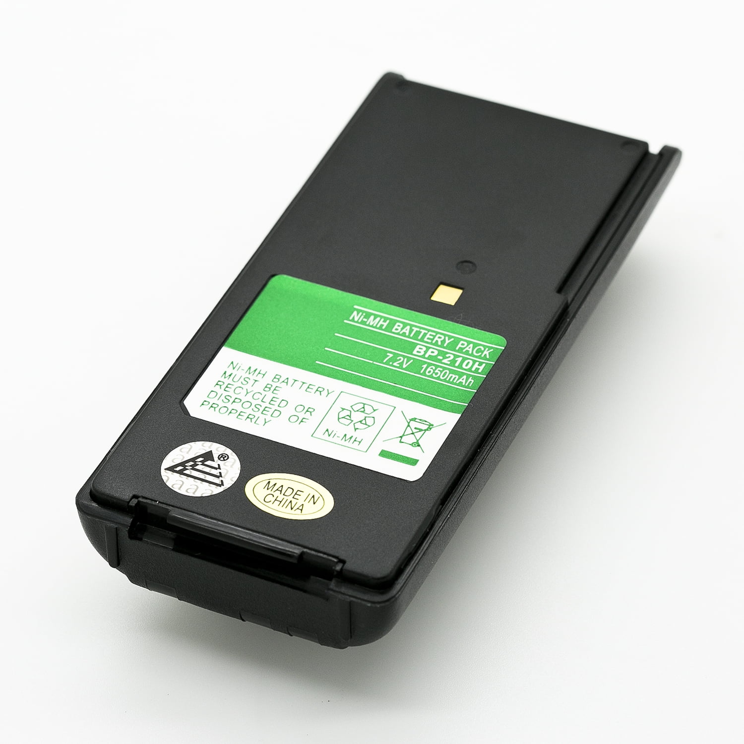 7.2V 1650mAh Ni-MH Battery + Clip for ICOM BP-209 BP-210 BP-222 IC-F3GT IC-F3GS IC-F4GT IC-F4GS ...