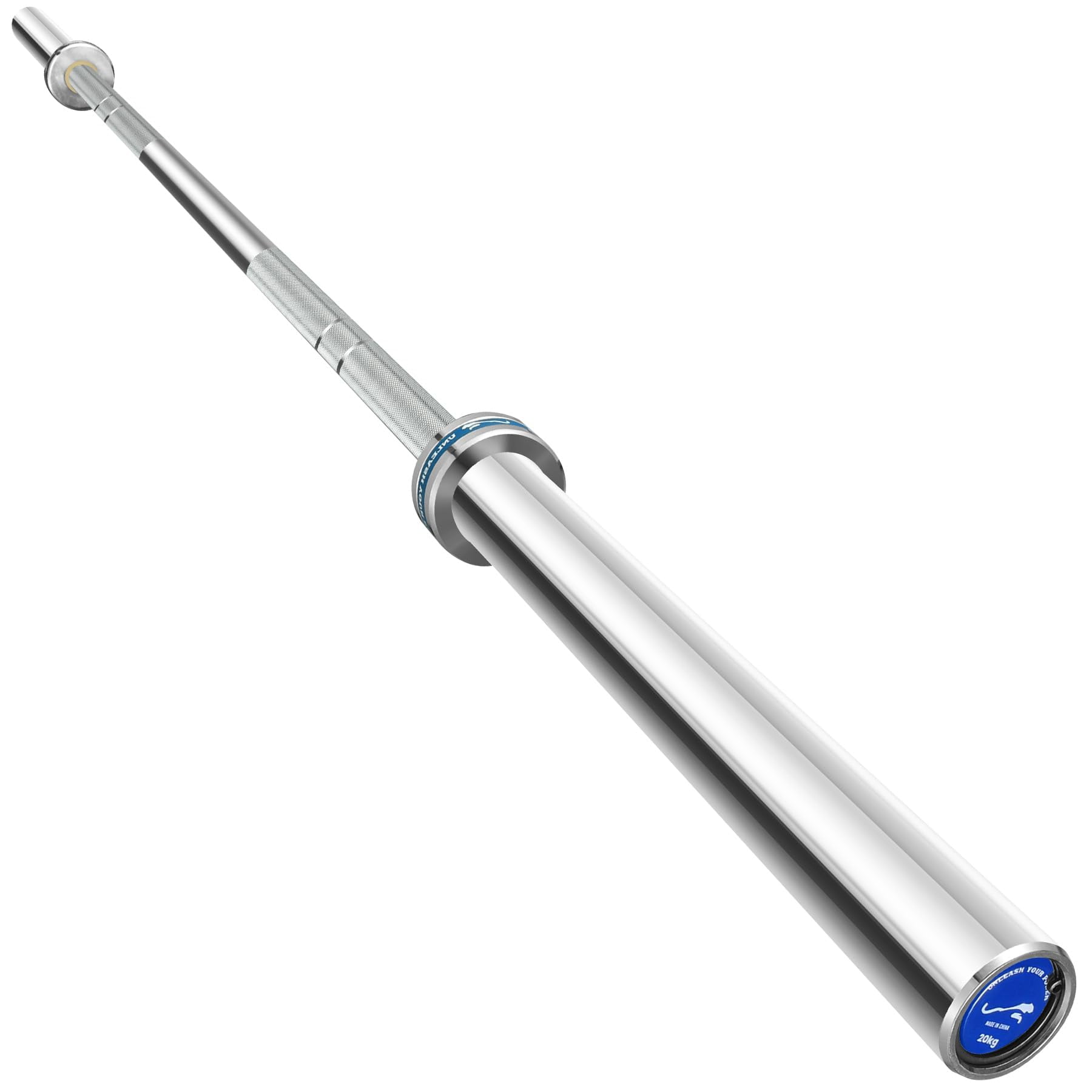 7.2ft Olympi_c Barbell Bar with 2 Inch Sleeve,Load 800lbs Capacity ...