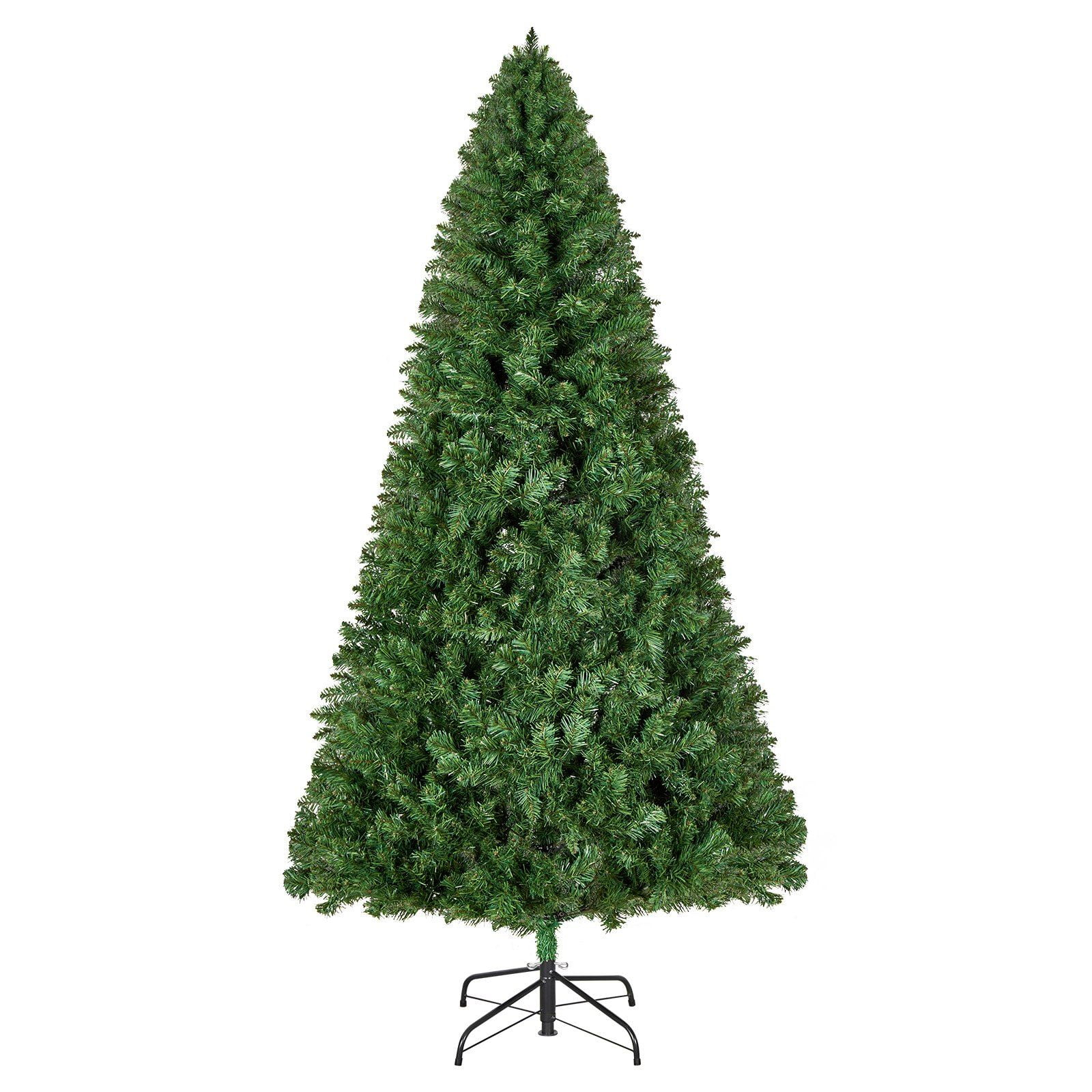 7.2ft Pre-lit Artificial Xmas Tree with Sturdy Base & 1346 Branch Tips ...