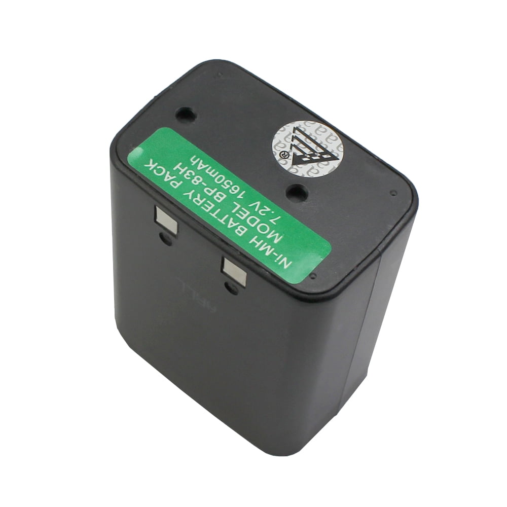 7.2v 1650mAh NiMh Two-way Radio Battery for for ICOM BP-82 BP-83 BP-83A ...
