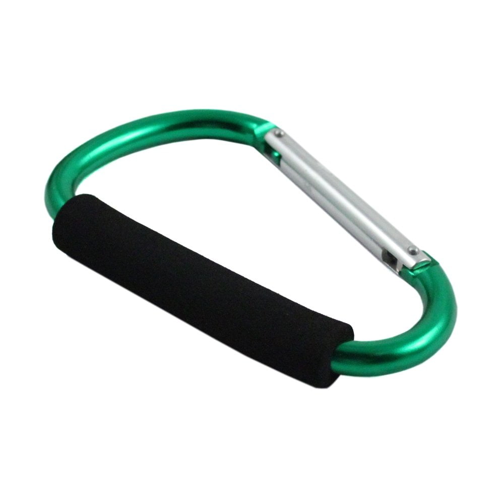 7-3/4" Jumbo Aluminum Carabiner - Green - Walmart.com