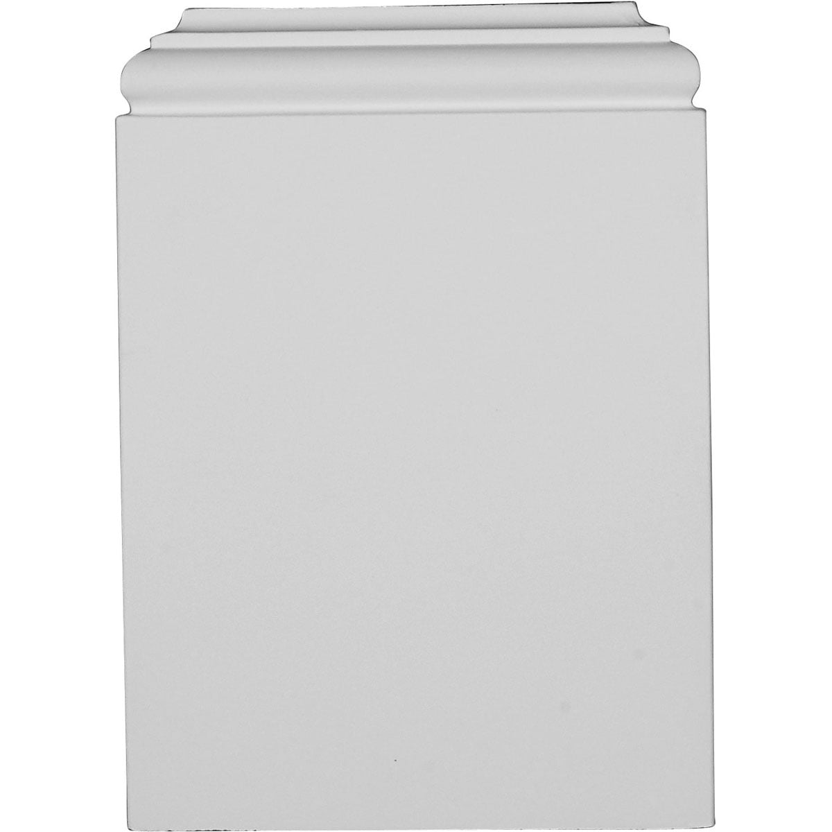 7 3/8"W x 10 1/4"H x 1 7/8"P Traditional Plinth Block - Walmart.com