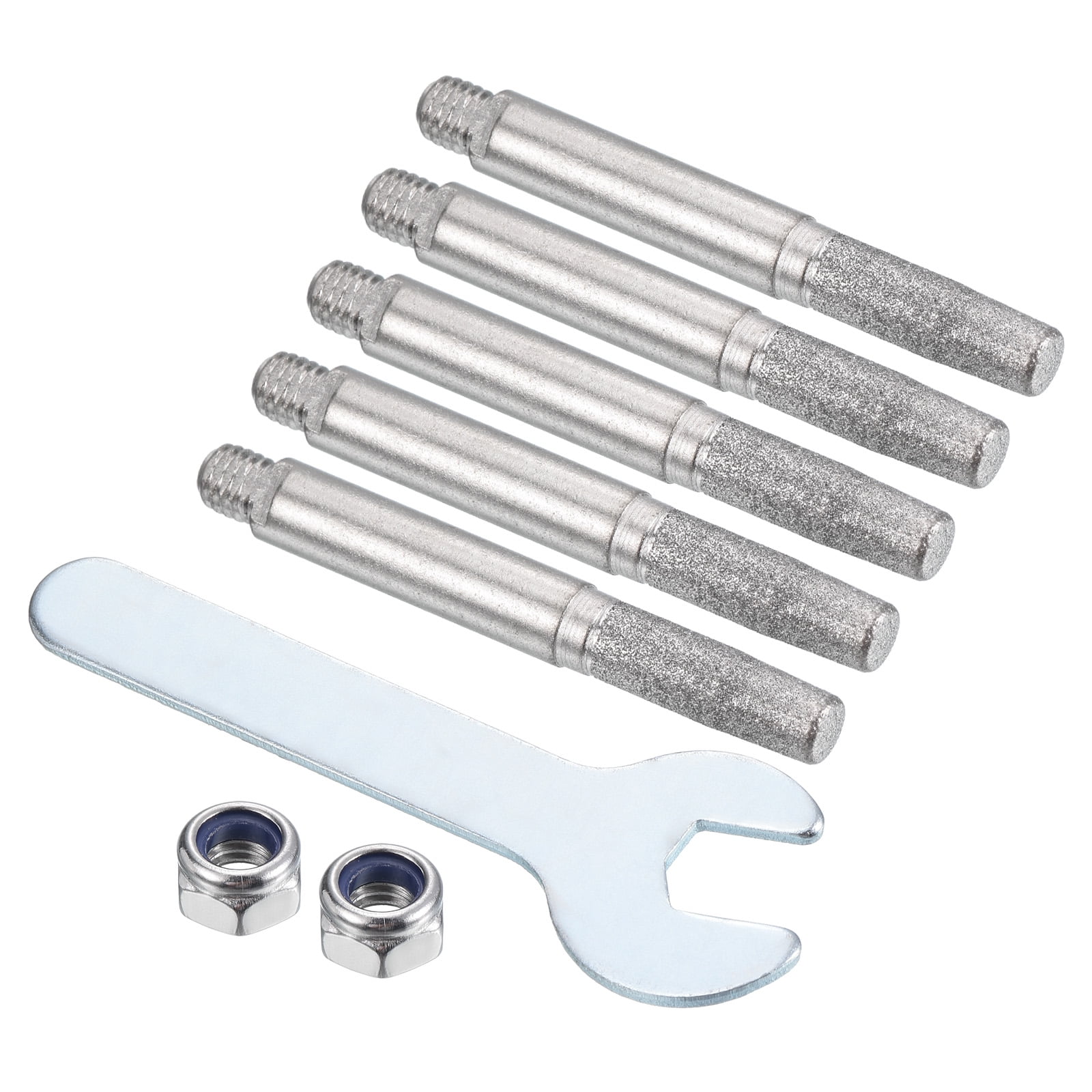 7/32 Inch Diamond Chainsaw Sharpener, 5 Pack Sharpening Stone for Hand ...