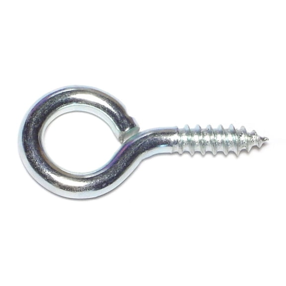 National Hardware N220-426 Screw Eye, #0 Large, Zinc-Plated, 2-7/8 In ...