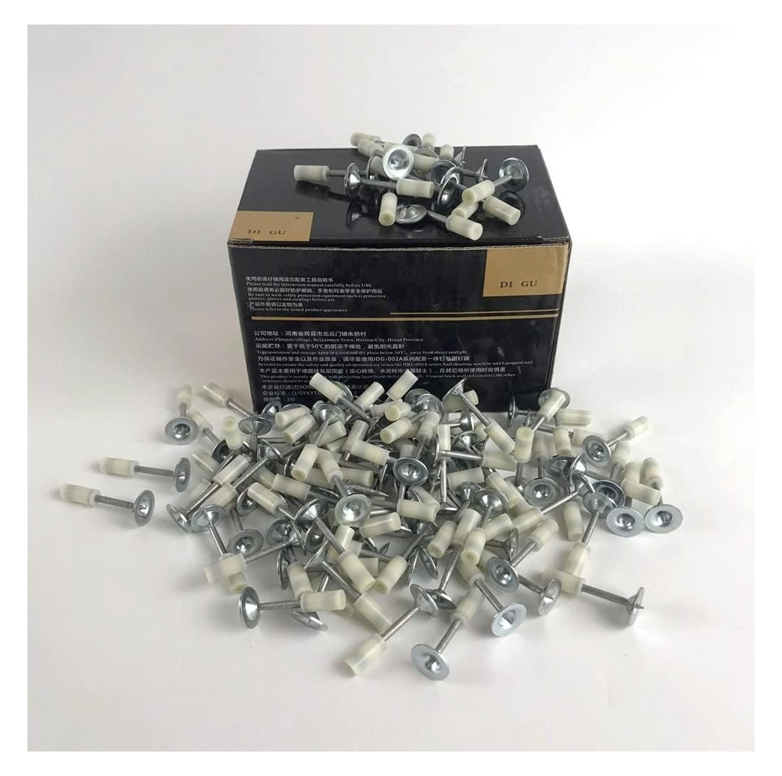 7.3mm Rivet Gun Manual Steel Wall Fastening Cable ducts Fixed Slotting ...