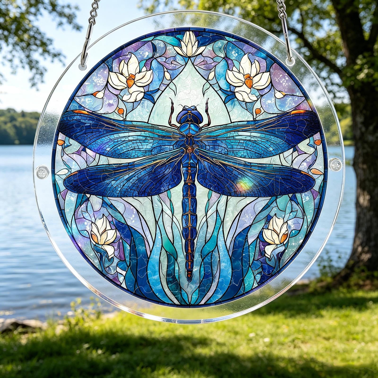7.4 Inch Acrylic Puzzles Suncatcher, Window Hanging Suncatcher Puzzle ...