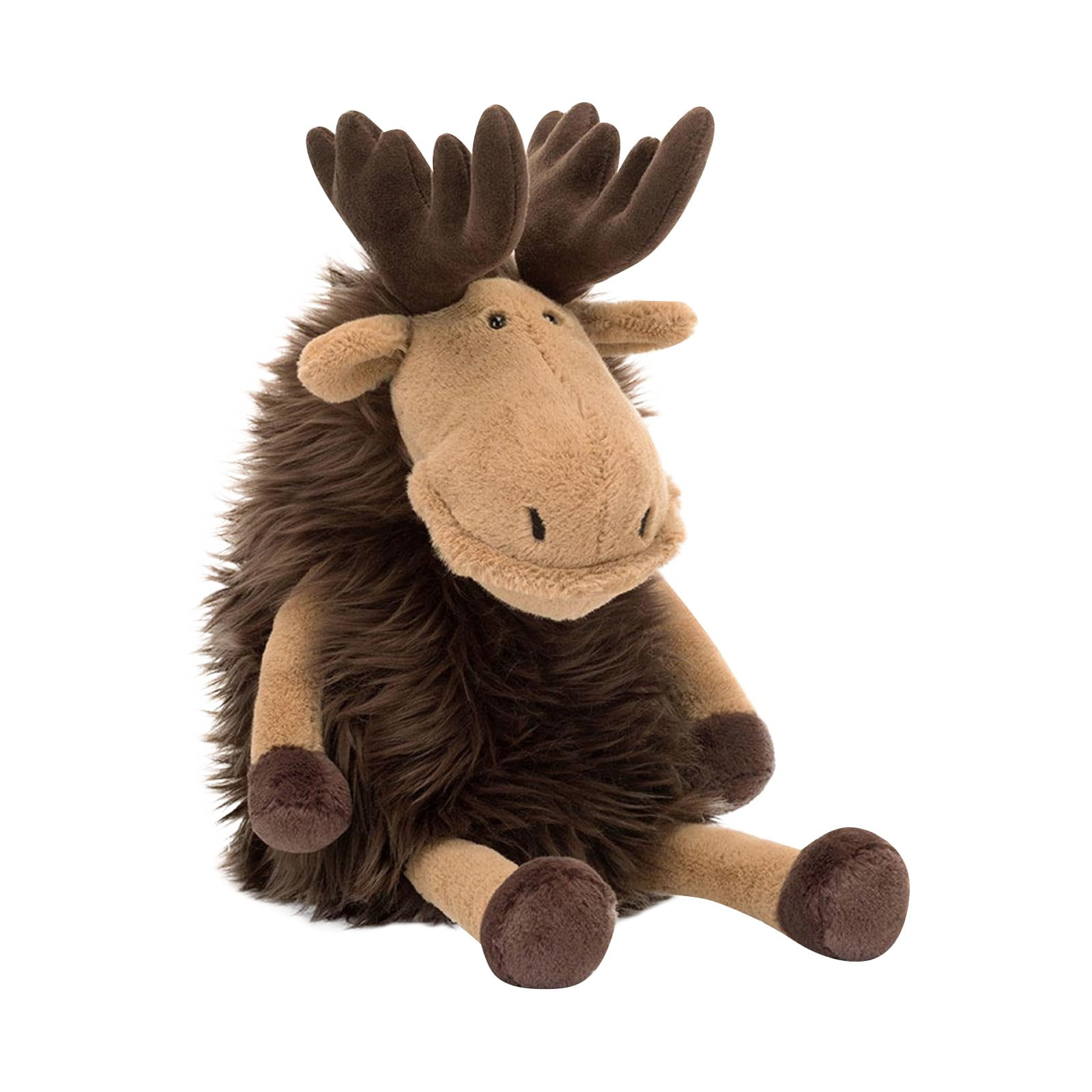 7.48" Jellycat Merrick Moose Plush Toy, 2025 Valentine's Day Bedtime ...