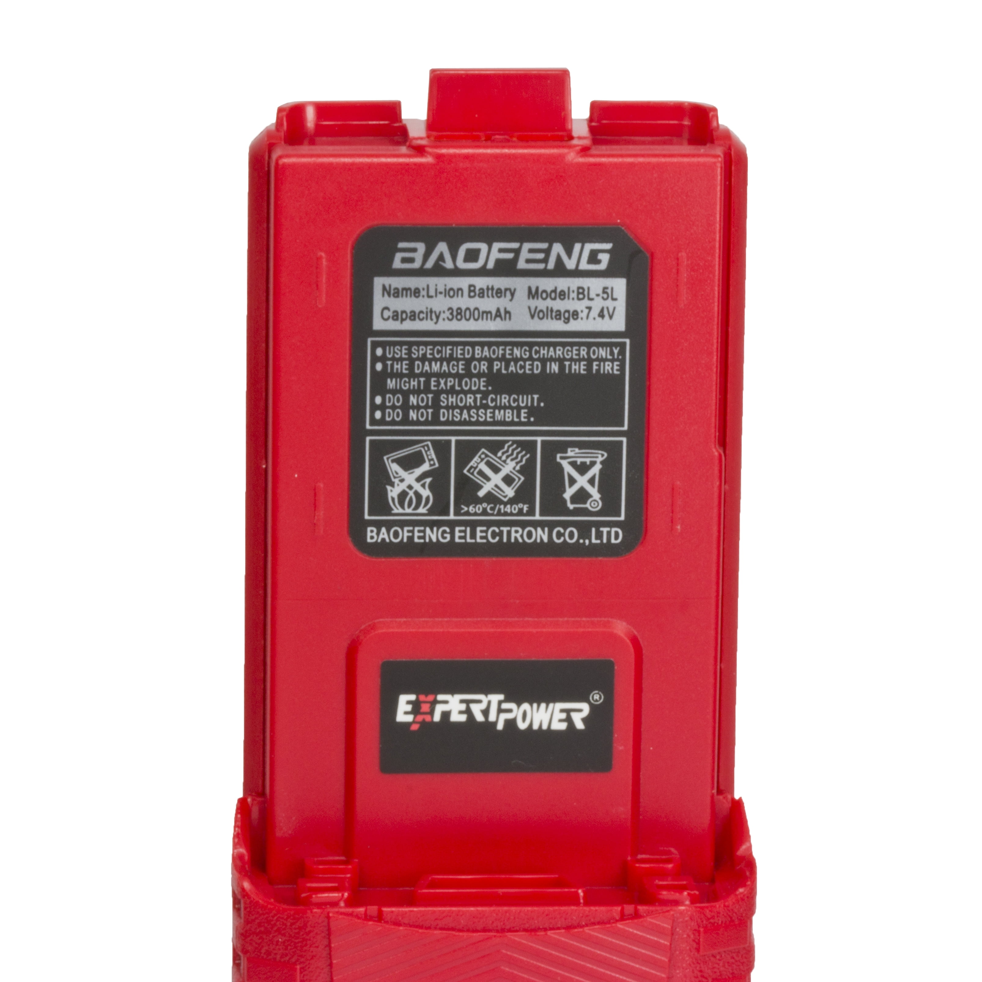 7.4V 3800mAh Li-Ion Rechargeable Battery For Baofeng UV-5R UV-5R-L BF ...