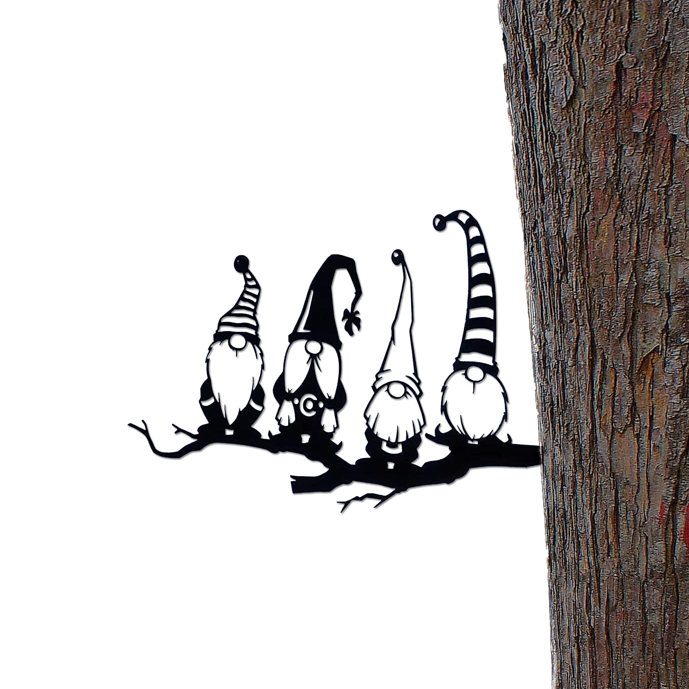 7.5×13.5 Inches Fairy Garden Decor |Branch Gnomes Decoration | Backyard ...