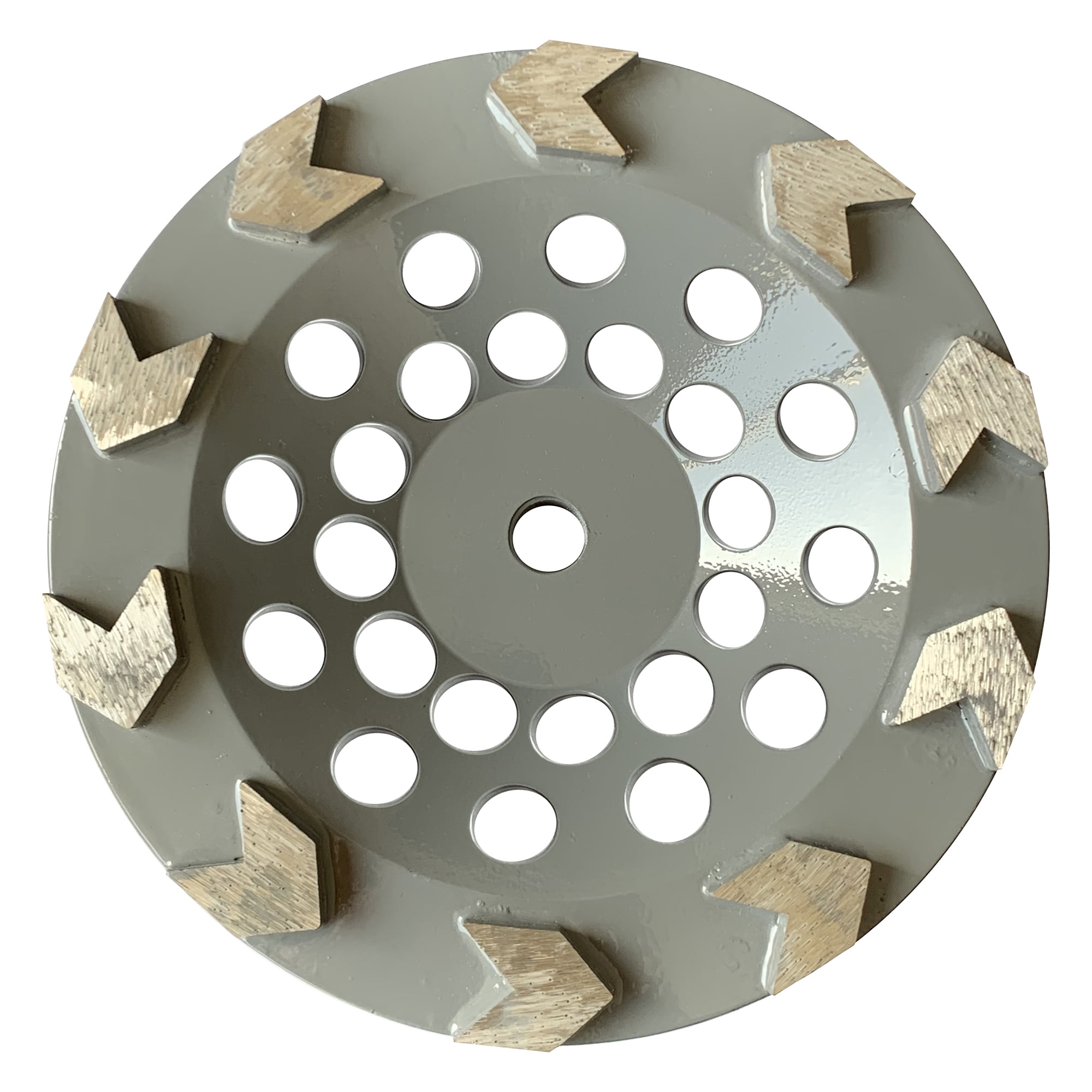 7'' 5/8-11 180mm Arrow Segment Garage Grinder Disk for Epoxy Coatings ...