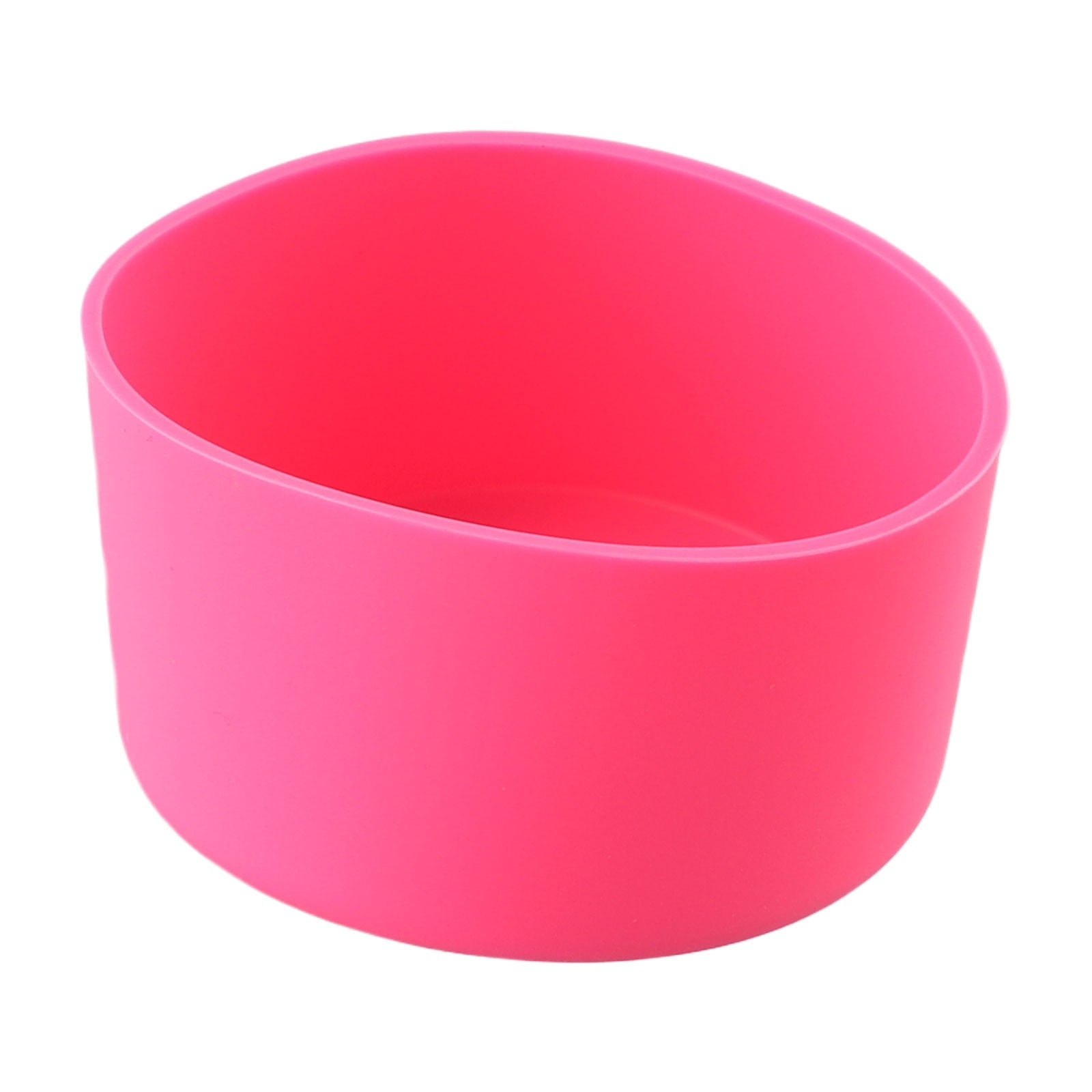 7.5/9Cm Cup Cover Pot Silicone Cover Rubber Bottom Pad 32-40Oz Rose Red ...