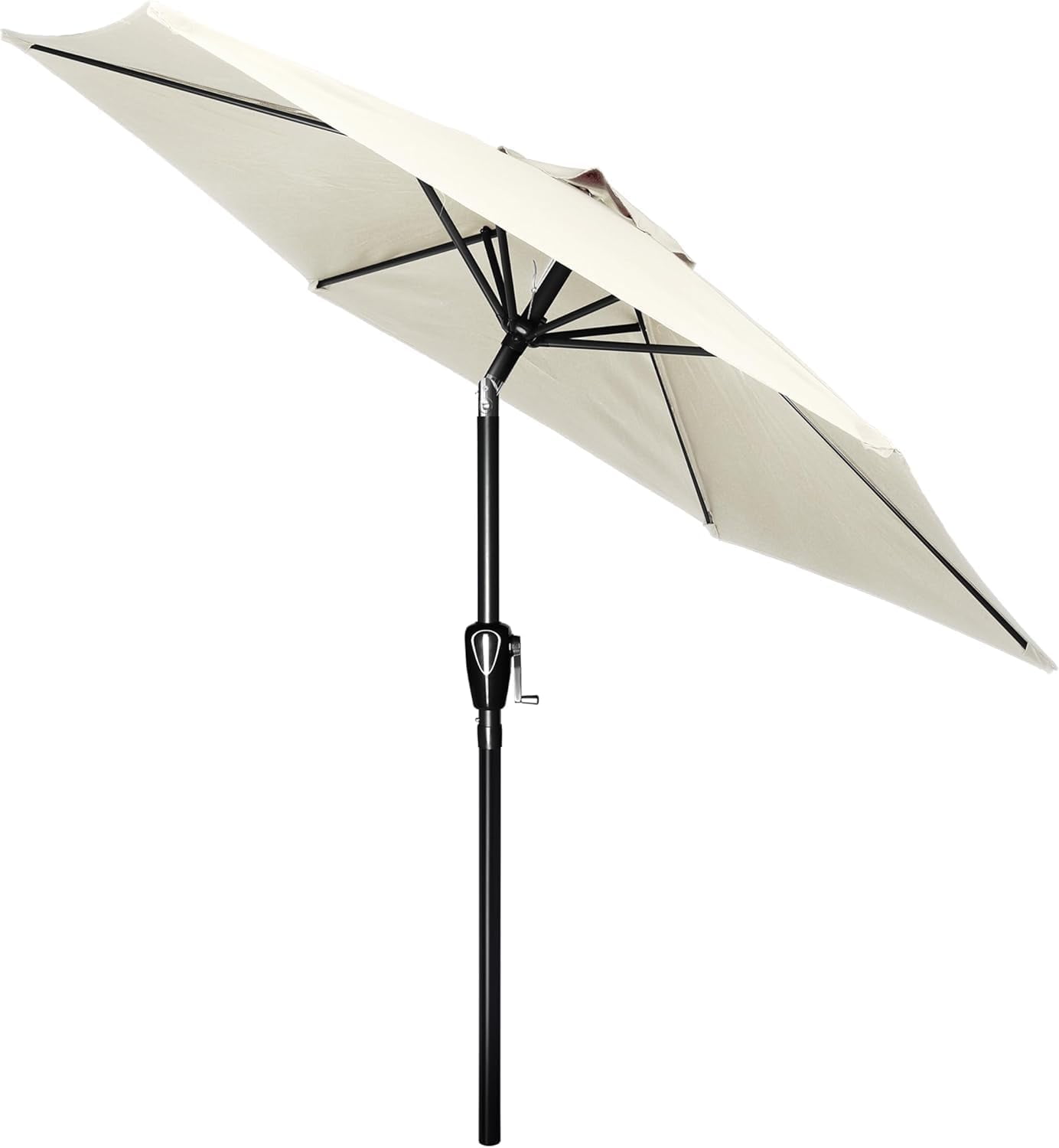 7.5 FT Patio Umbrella with 6 Sturdy Ribs,Parasol Umbrella For Outdoor ...