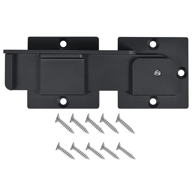 7.5\" Flip Gate Latch Lock with Padlock Holes, 4mm Heavy Duty Aluminum ...