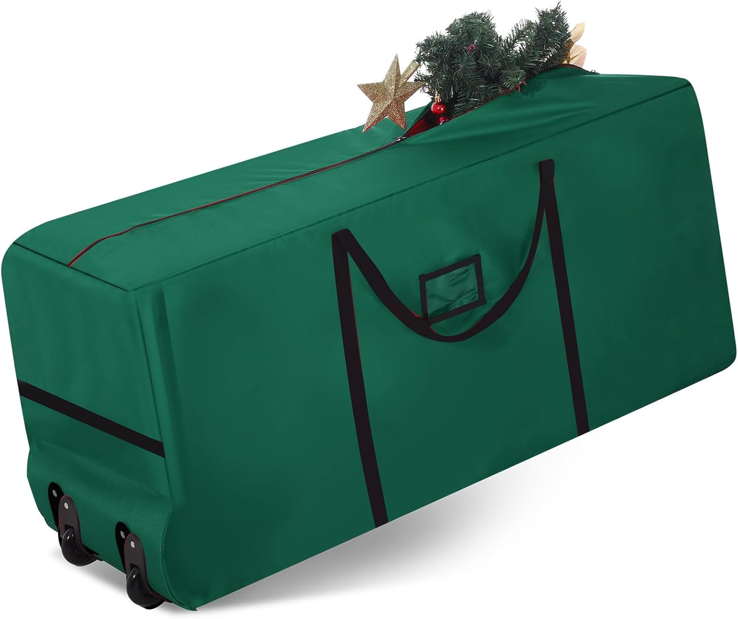 7.5 Ft Heavy Duty Christmas Tree Storage Bag 900d Oxford Fabric with ...