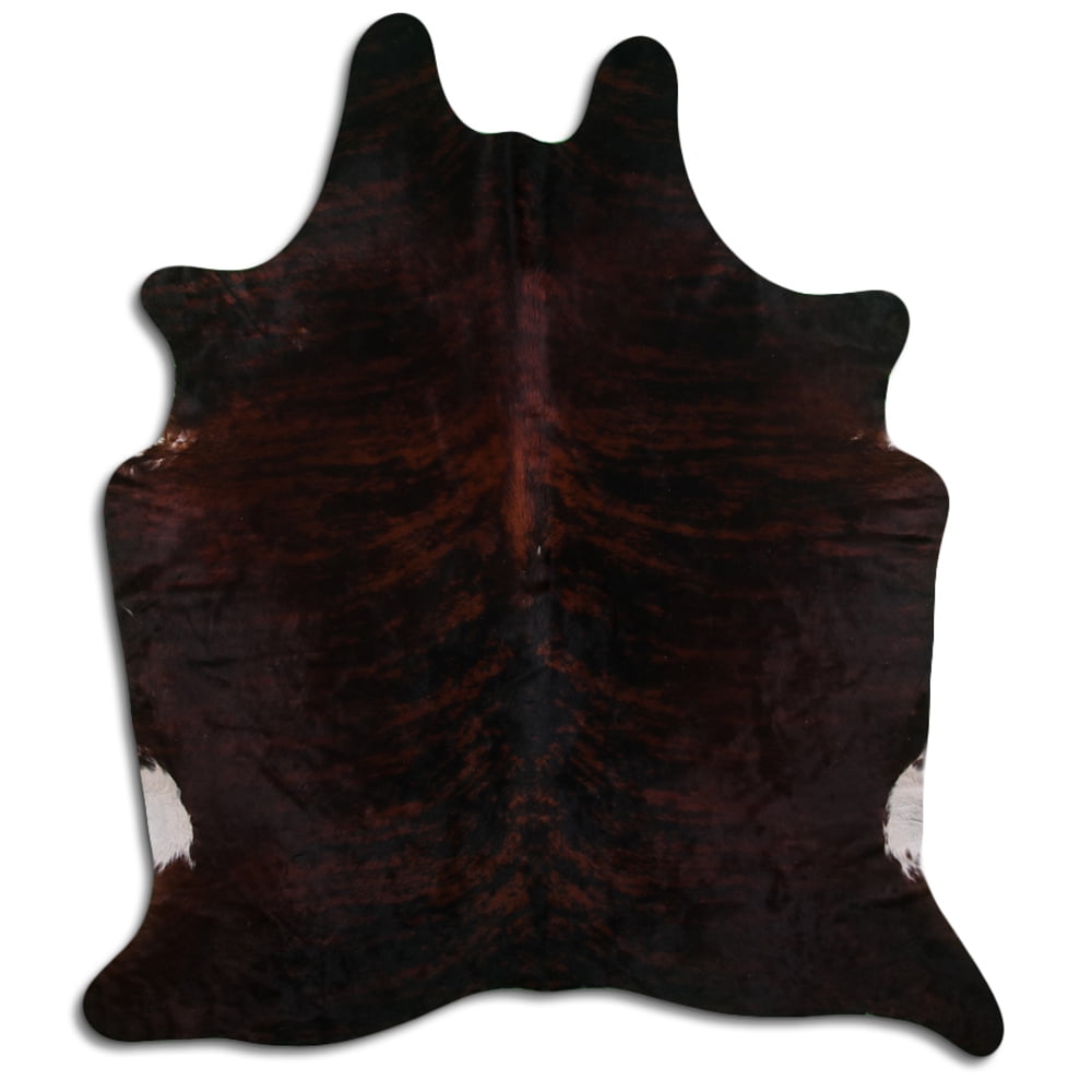 7.5 Ft X 6.5 Ft Hair On Leather Cowhide From Brazil Skin Rug Carpet ...