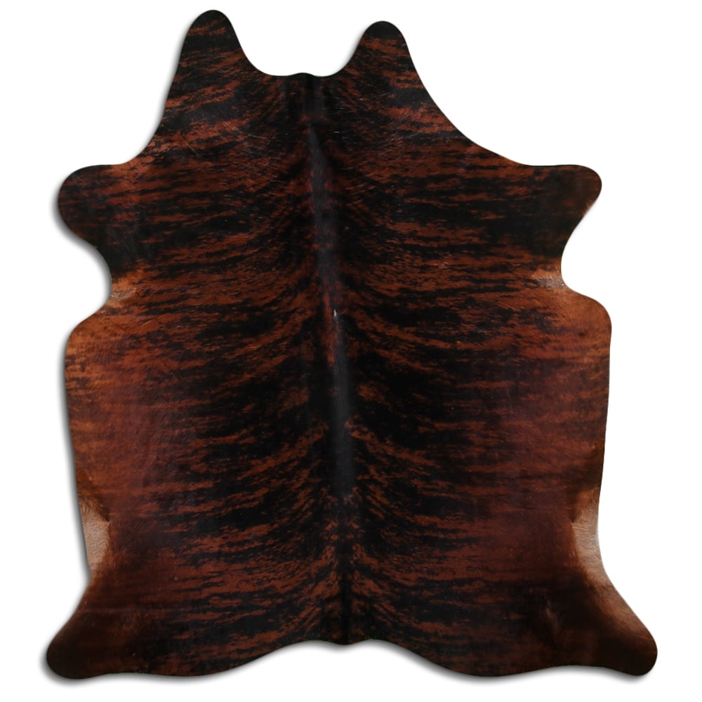 7.5 Ft X 6.5 Ft Hair On Leather Cowhide From Brazil Skin Rug Carpet ...