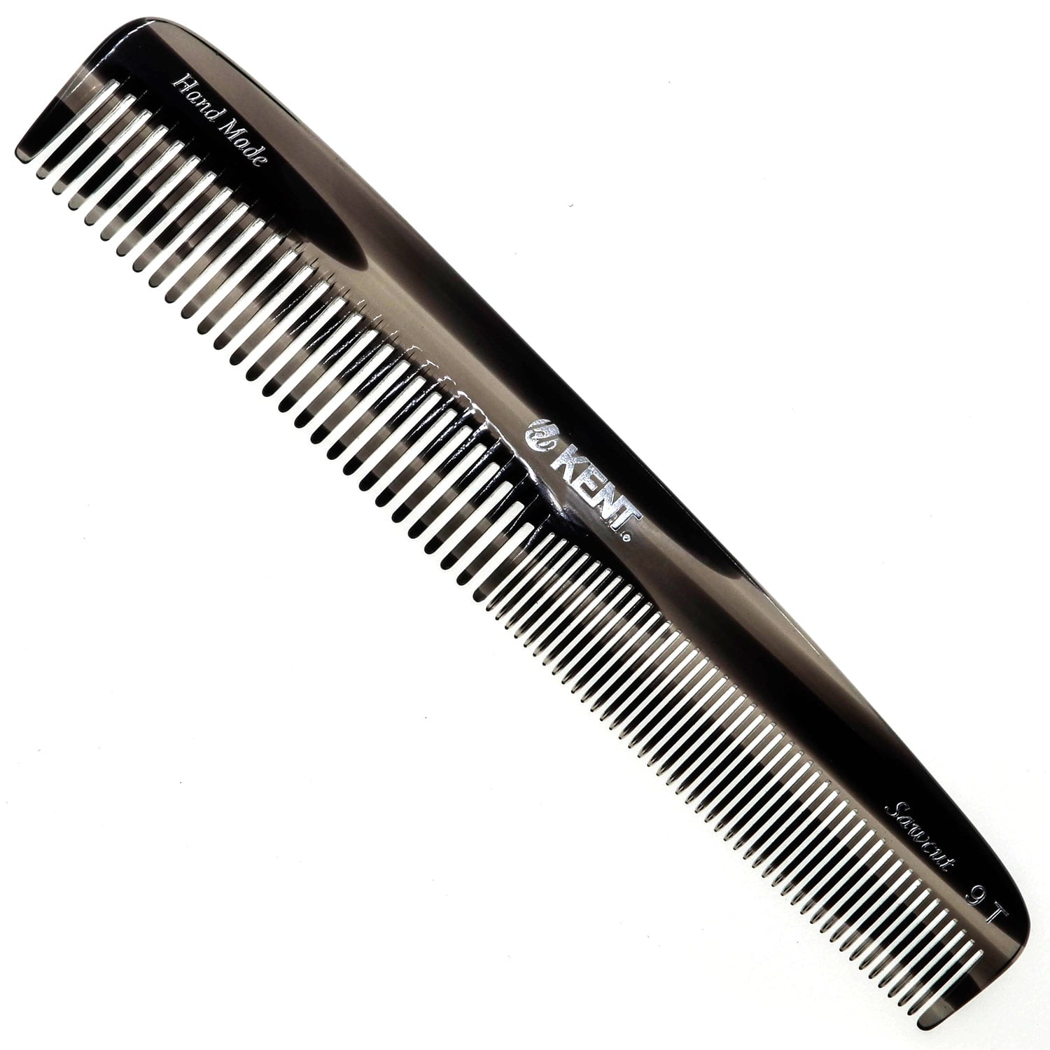 7.5" Handmade Fine and Wide Tooth Tapered Dressing Comb - Walmart.com