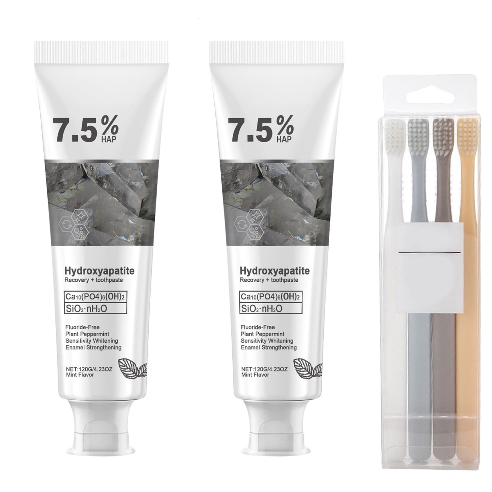 7.5% Hidroxiapatita Toothpaste Upgraded,Hydroxyapatite Toothpastes ...