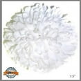 7.5" Homecoming Mum Flower 22 Layers - White - Walmart.com